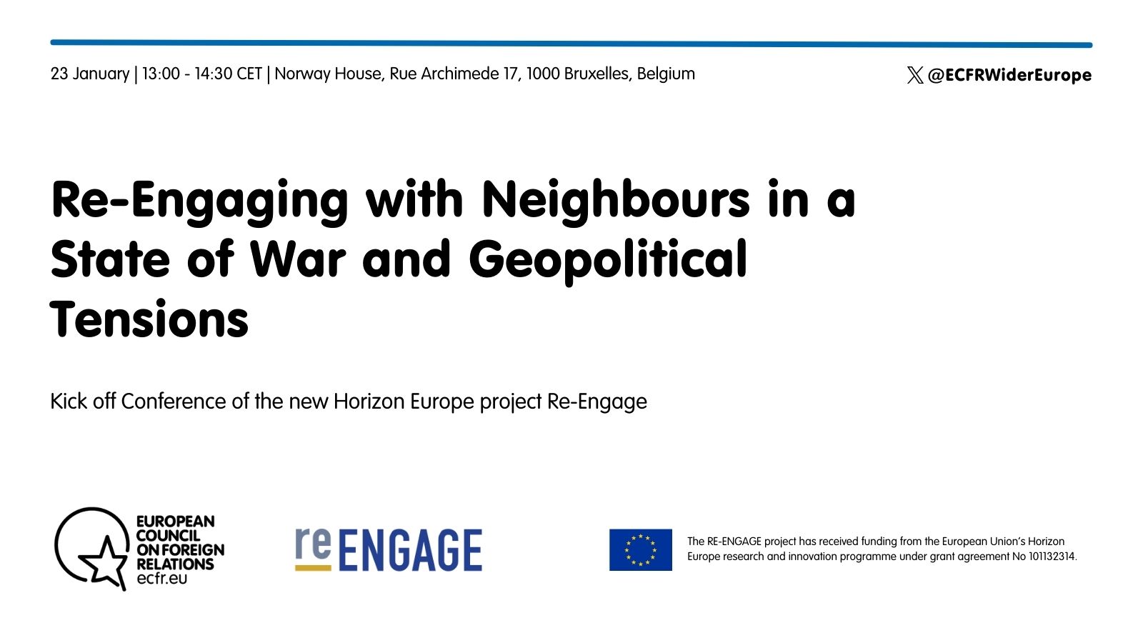 Re-Engaging with Neighbours in a State of War and Geopolitical Tensions ...