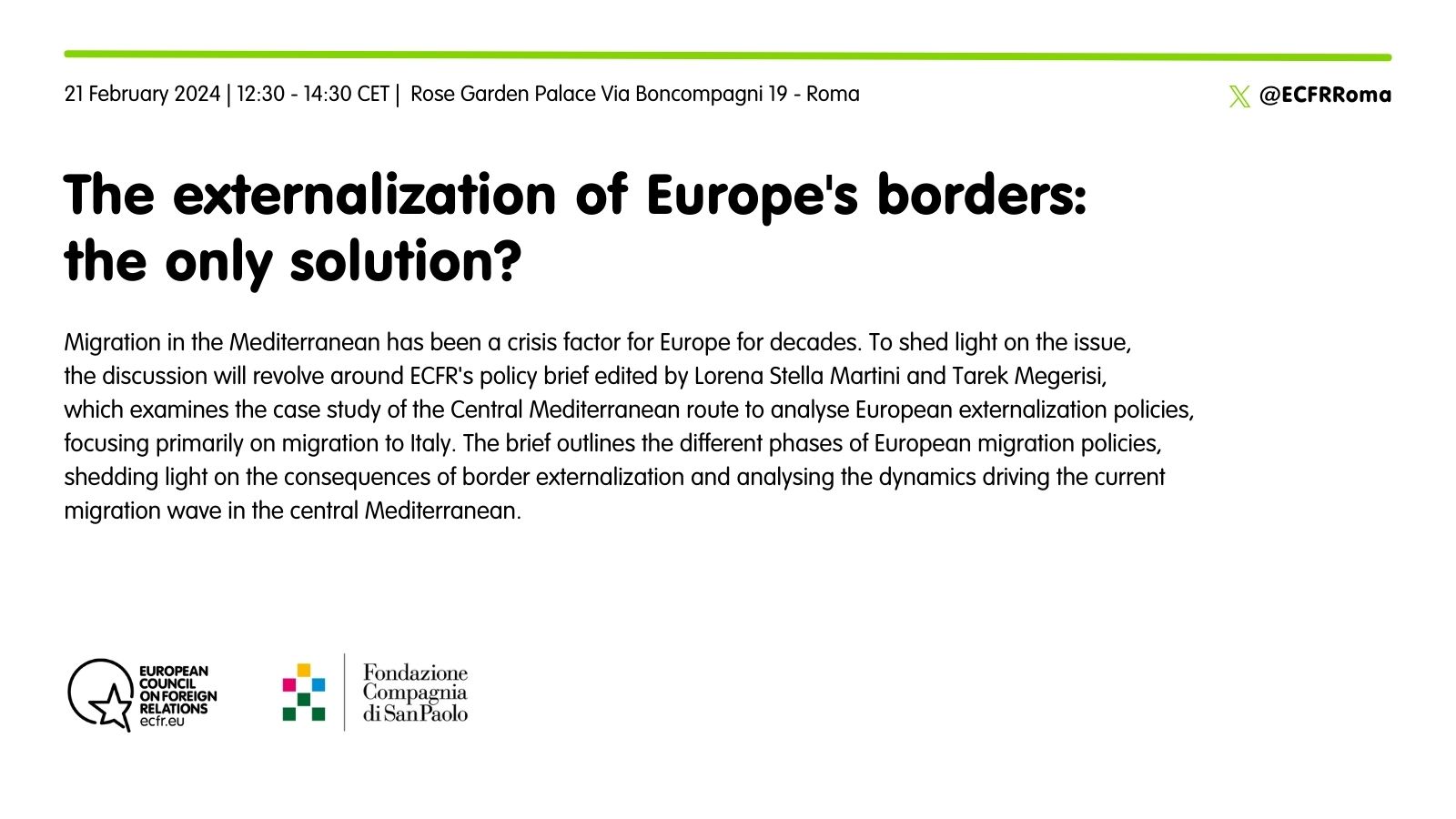 The externalization of Europe’s borders: the only solution? | ECFR